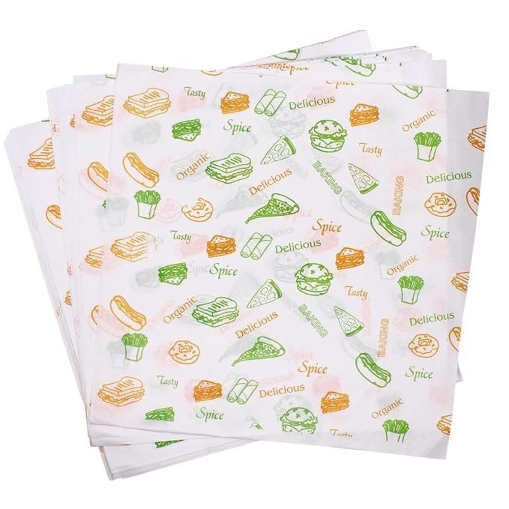 Printed Butter Paper Sheets – Tirupati Paper